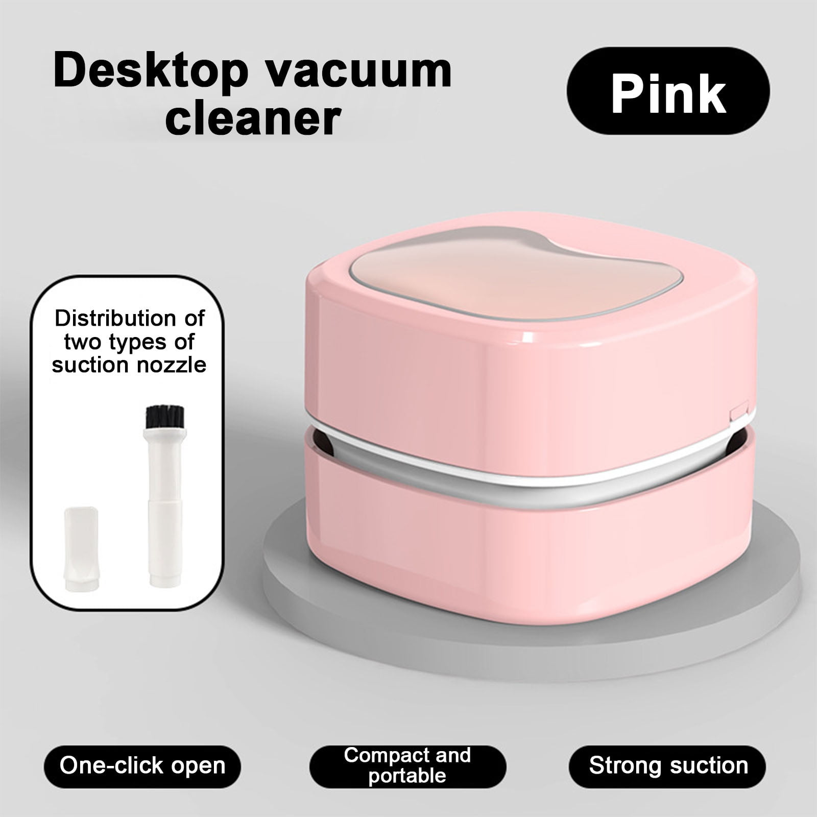 World's Smallest Vacuum Cleaner Mini Vacuum Desktop Vacuum Cleaner 360 ...