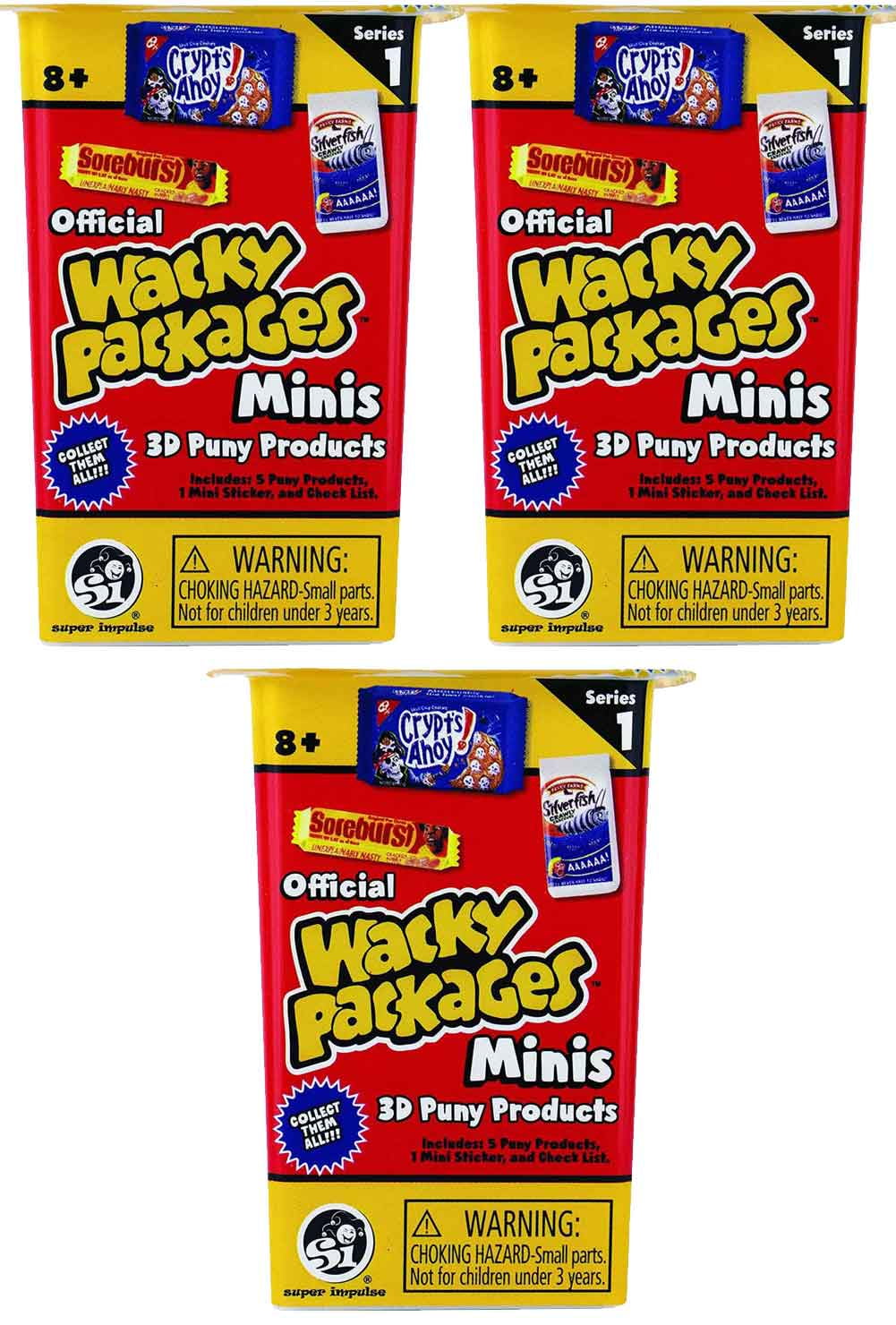 World's Smallest Wacky Packages Minis Series 1 Mystery Pack (Bundle of ...