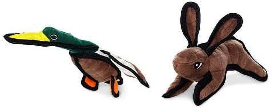 World's Tuffest Soft Dog Toy - Barnyard Duck - Squeakers - Multiple ...