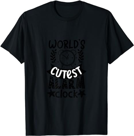 World's cutest alarm clock T-Shirt - Walmart.com