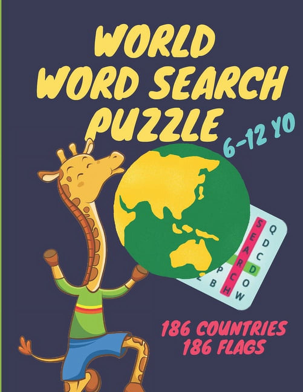 World word search puzzle: Word Search Puzzles: My Word Search Book For ...