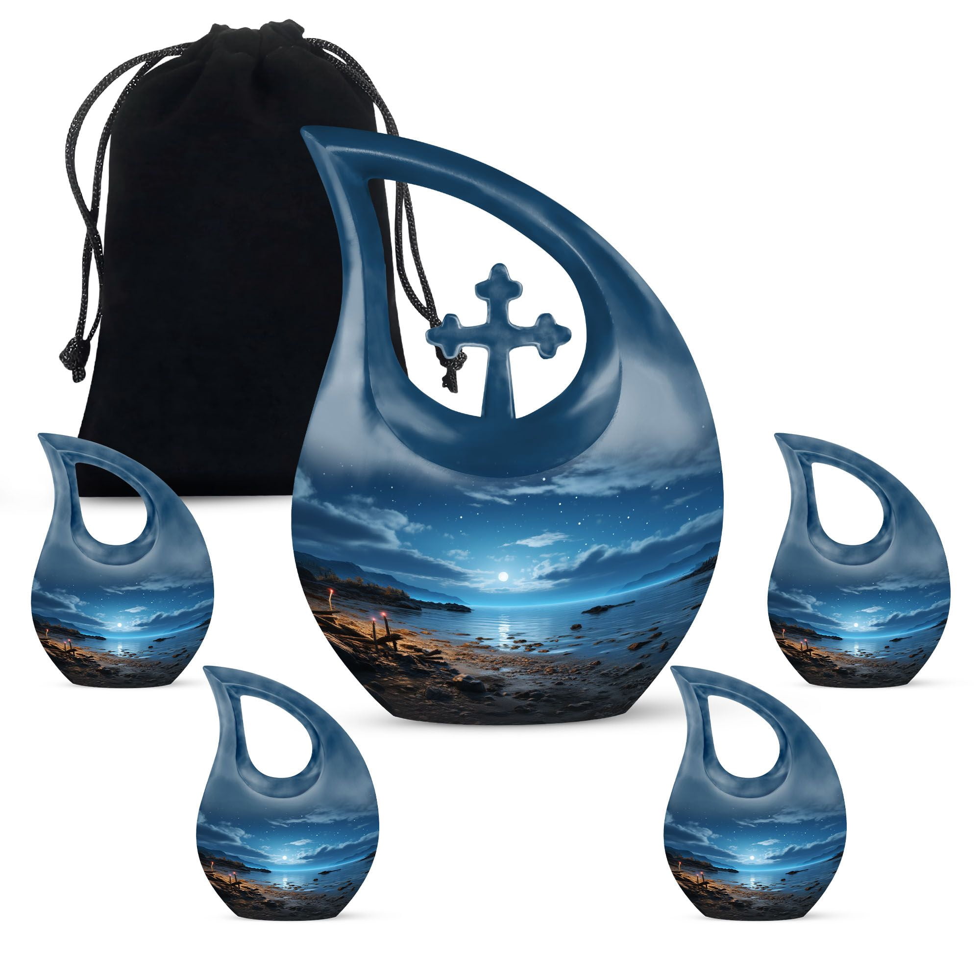When Worlds Align Over Urn - Urns For Human Ashes Adult Man - Beautiful ...