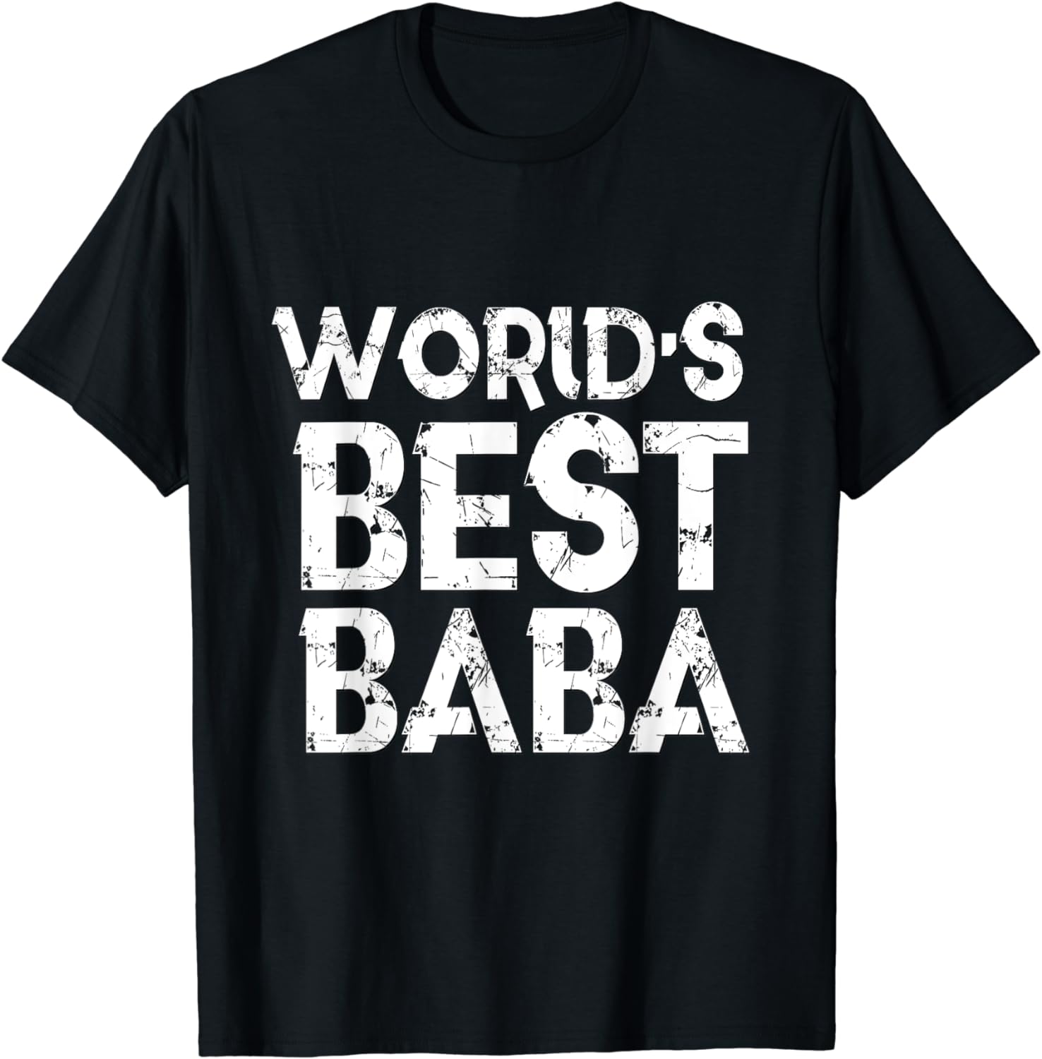 Worlds Best Baba Shirt Fathers Day Gift Muslim Dad Husband T-Shirt ...