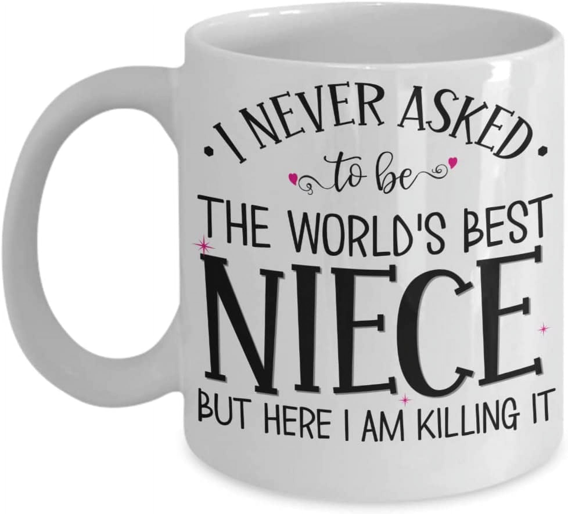 Worlds Best Niece Mug from Aunt Uncle Appreciation Birthday Christmas ...
