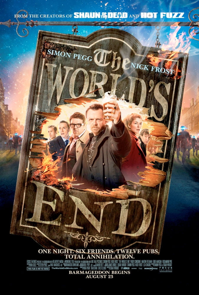 Worlds End Movie Poster 24inx36in Poster Art Poster 24x36 Unframed, Age ...