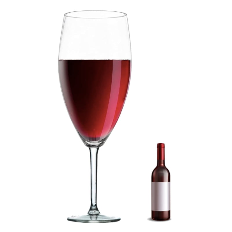 Worlds Largest Giant Wine Glass Huge Stemware Creative Oversized Goblet ...