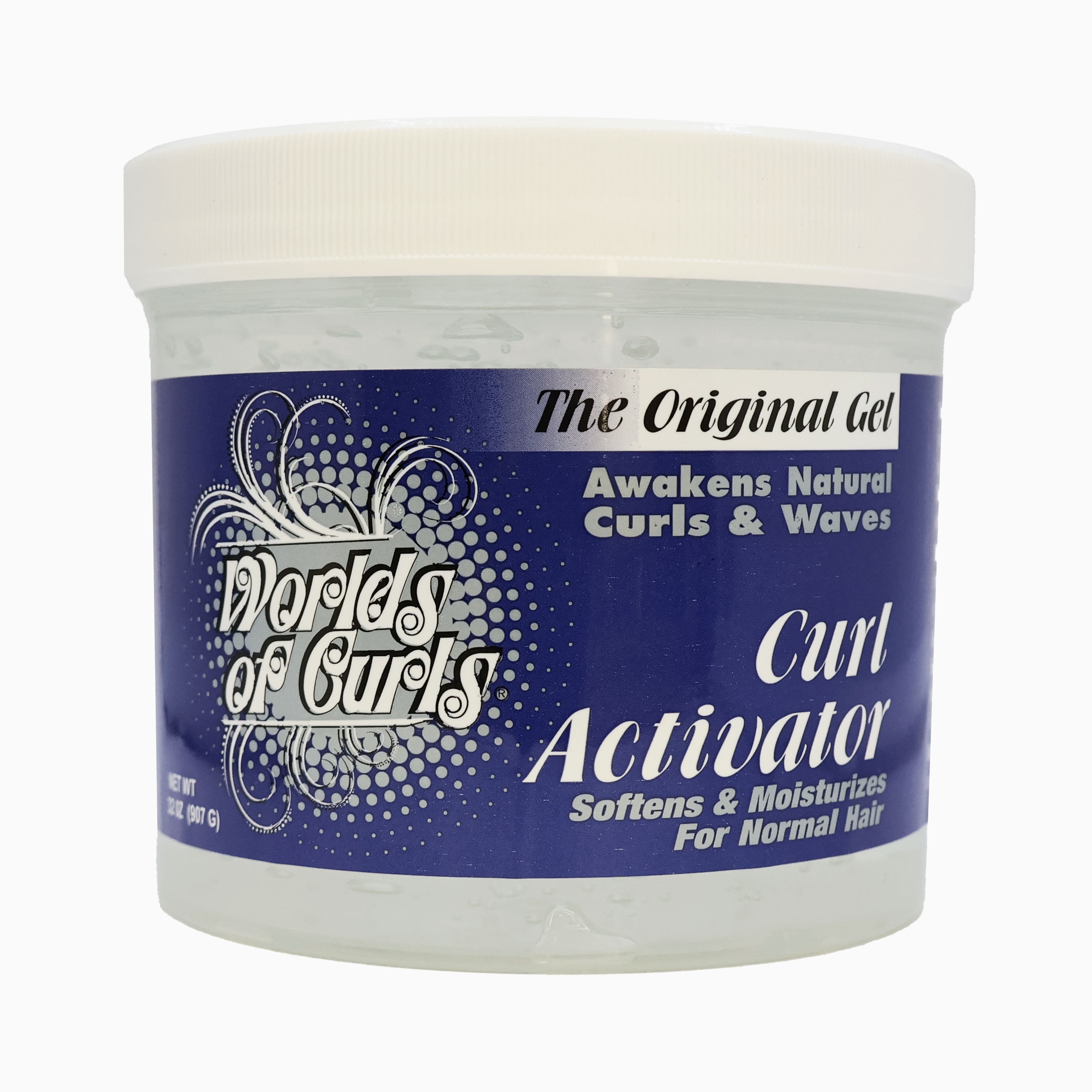 Worlds Of Curls Curl Activator Gel for Normal Hair 32 Oz., Pack of 6 ...