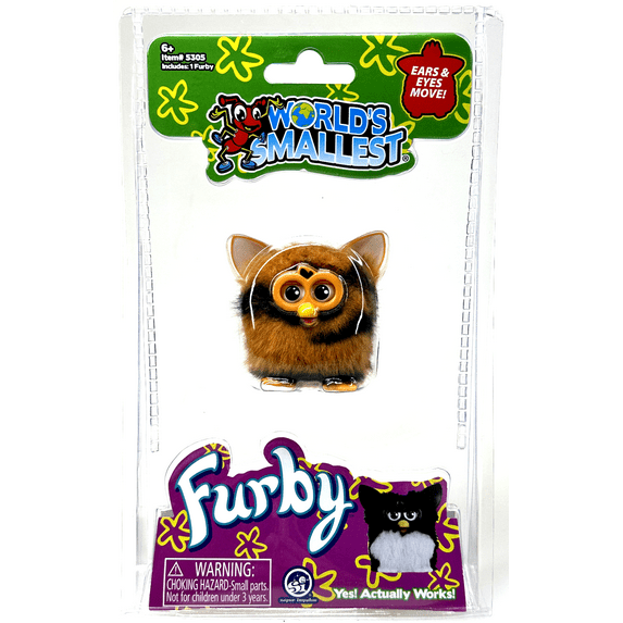 World’s Smallest Furby Toy, Mini Electronic Collectible Pet, Random ...