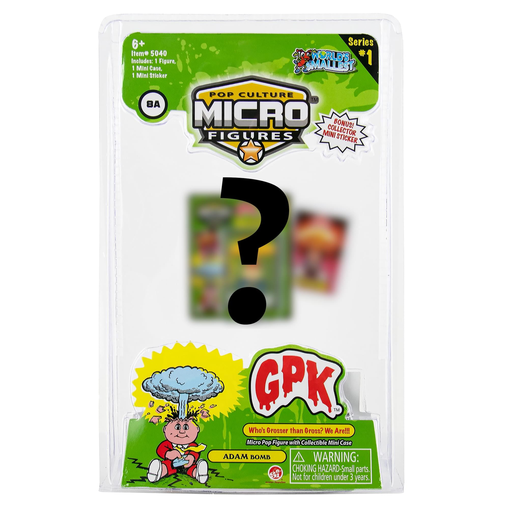 Worlds Smallest Garbage Pail Kids Micro Figure | One Random - Walmart.com
