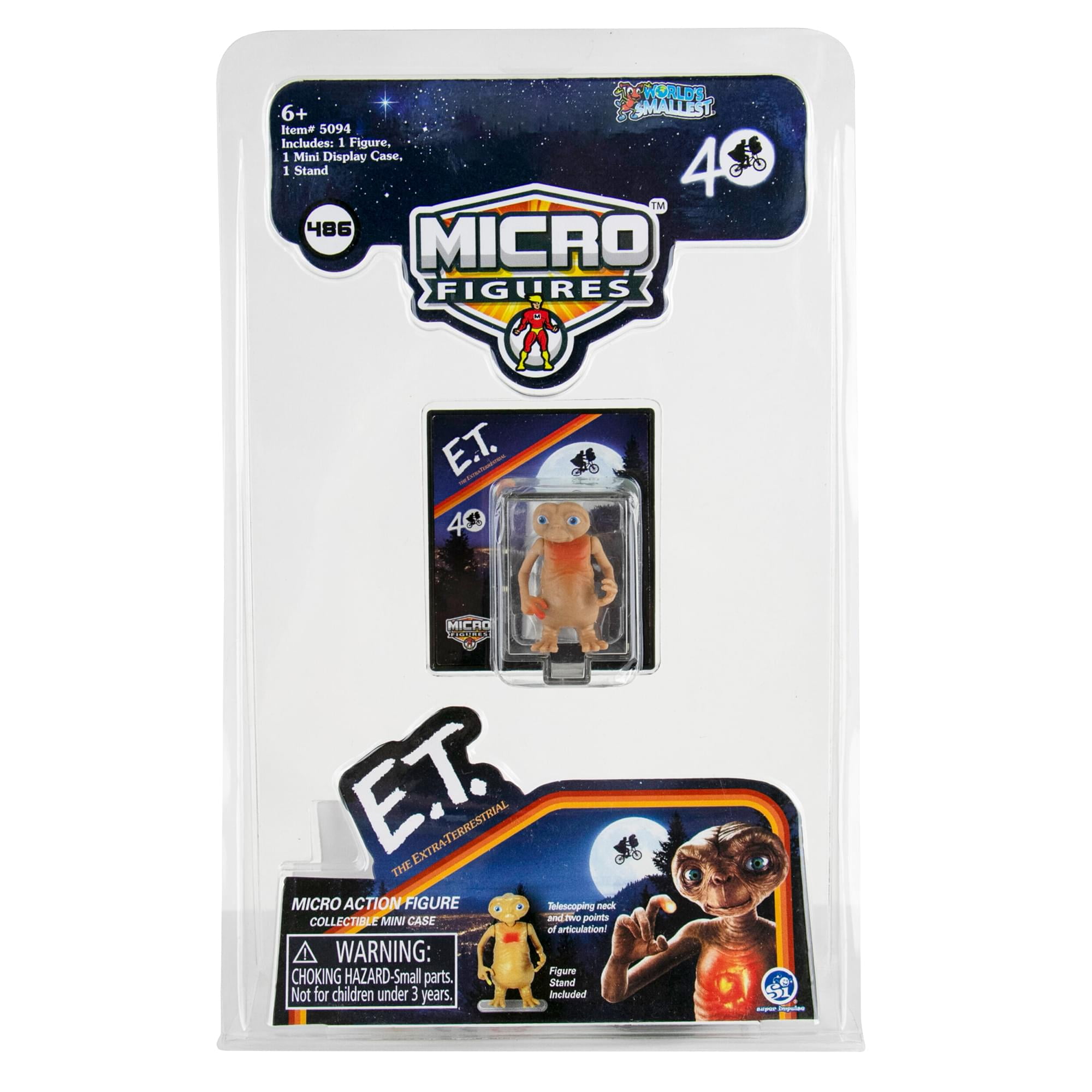 Super Impulse, Worlds Smallest Micro Figure, ET, 1.25 inches tall ...