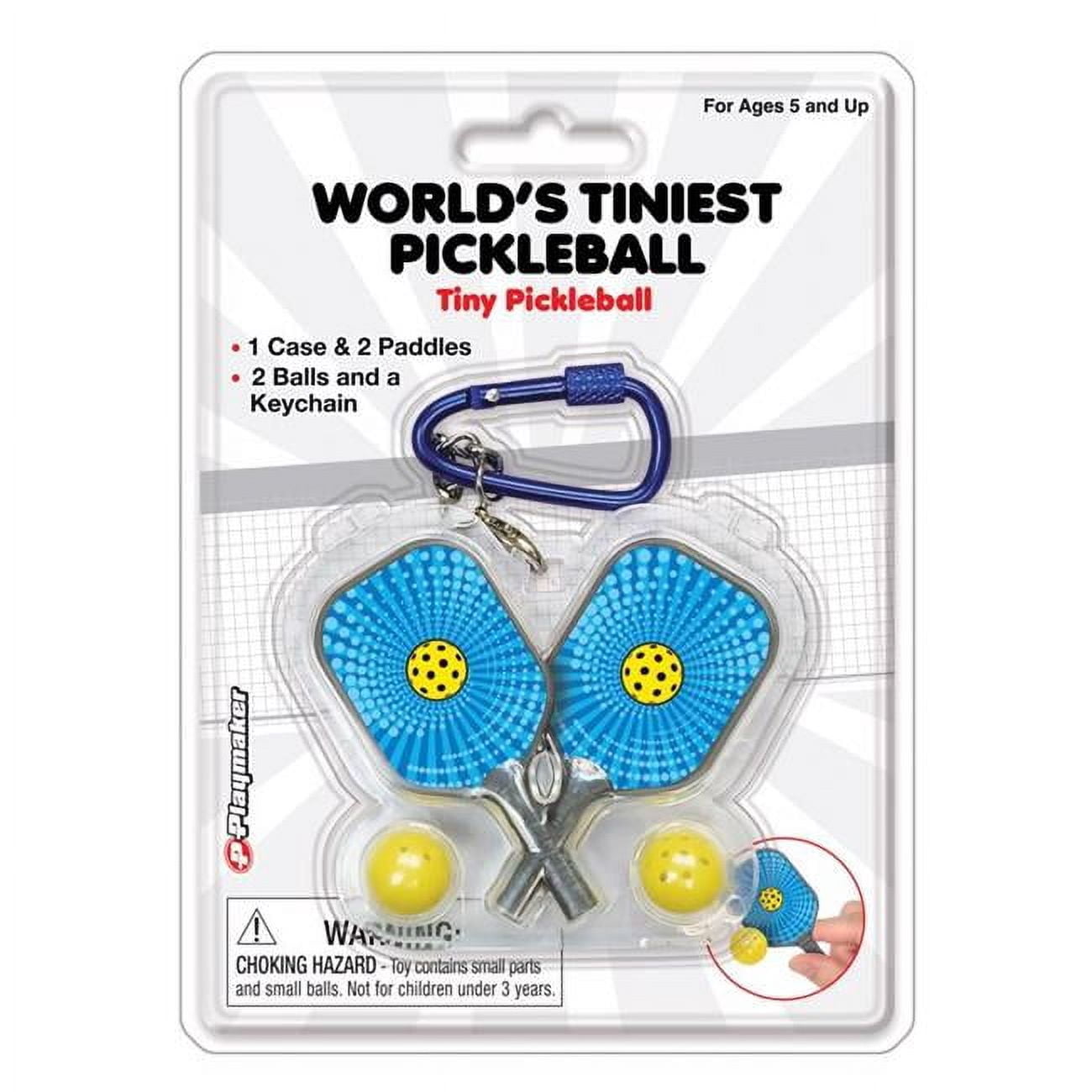 Worlds Tiniest Tiny Pickleball Set, Multi Color - 5 Piece - Walmart.com