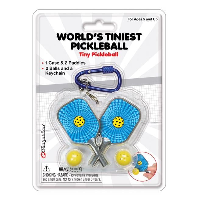 Worlds Tiniest Tiny Pickleball Set, Multi Color - 5 Piece - Walmart.com
