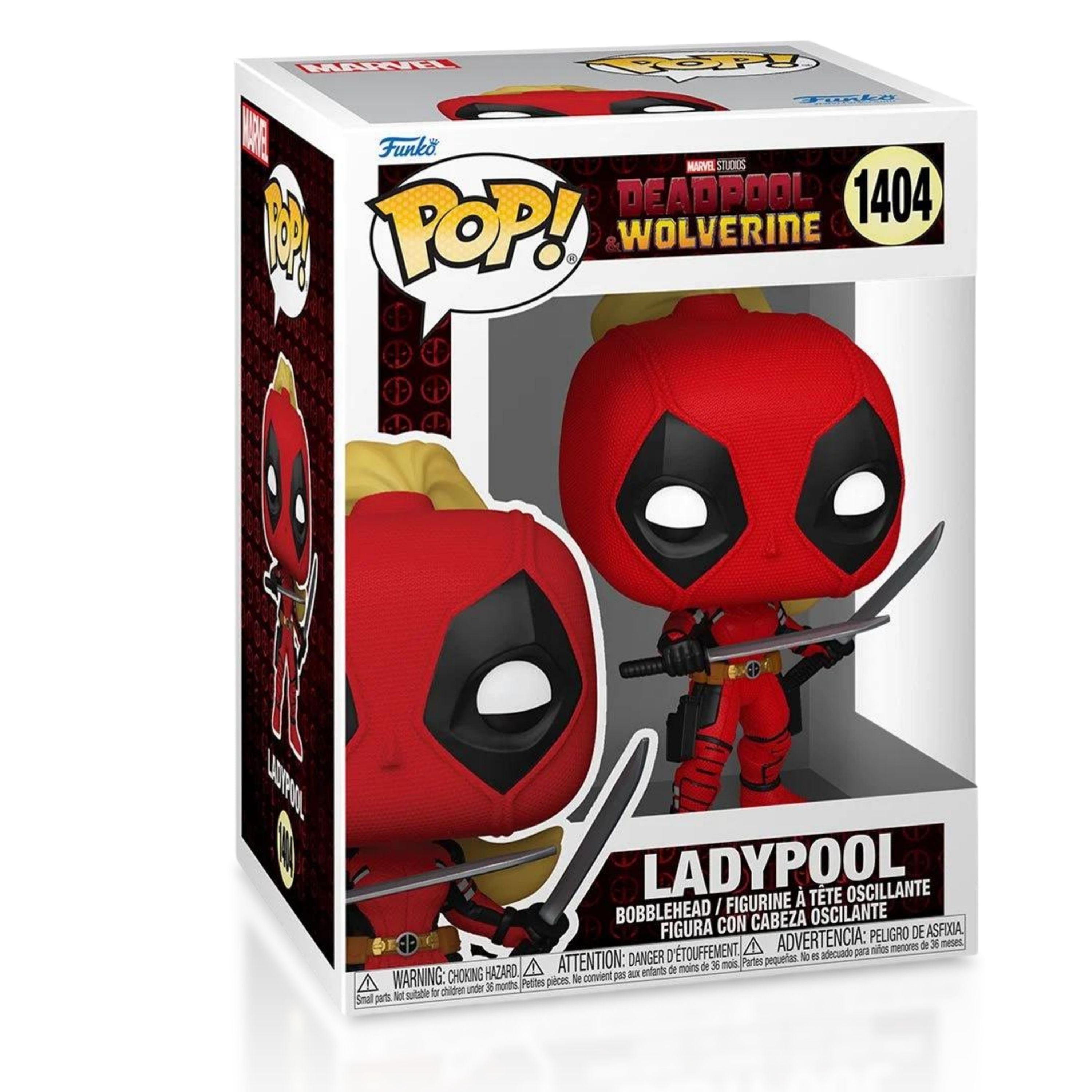 Ladypool with Swords Funko Pop! Deadpool and Wolverine - Collectible ...