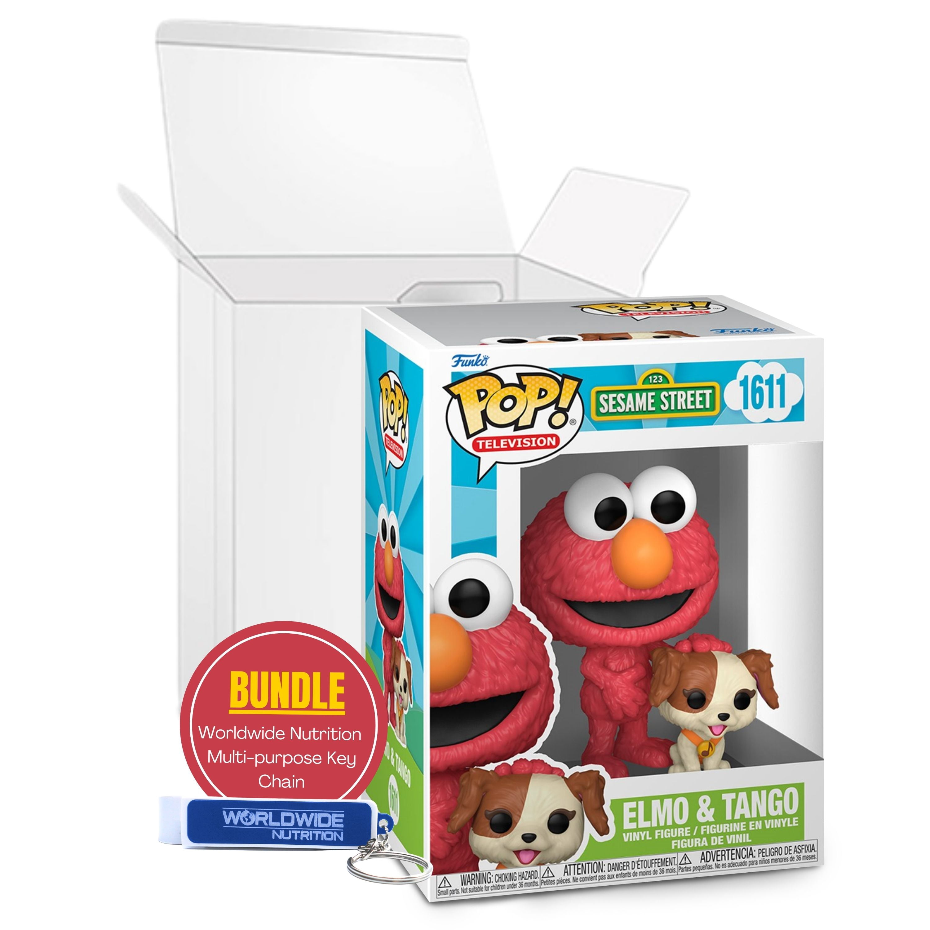 Elmo and Tango Funko Pop! Television: Sesame Street - Collectible Vinyl ...
