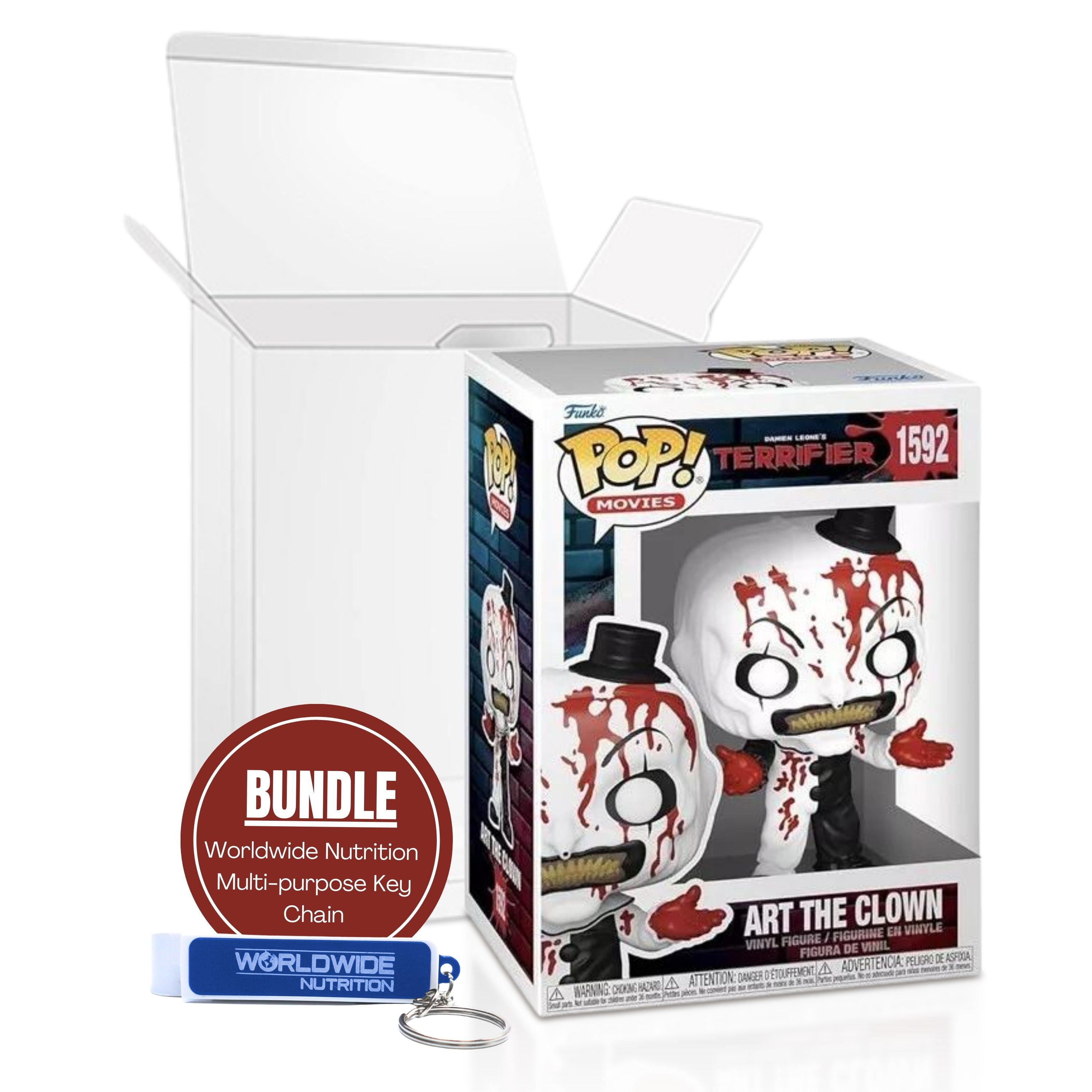 Funko Pop! Terrifier: Bloody Art The Clown 1592 - Collectible Vinyl ...