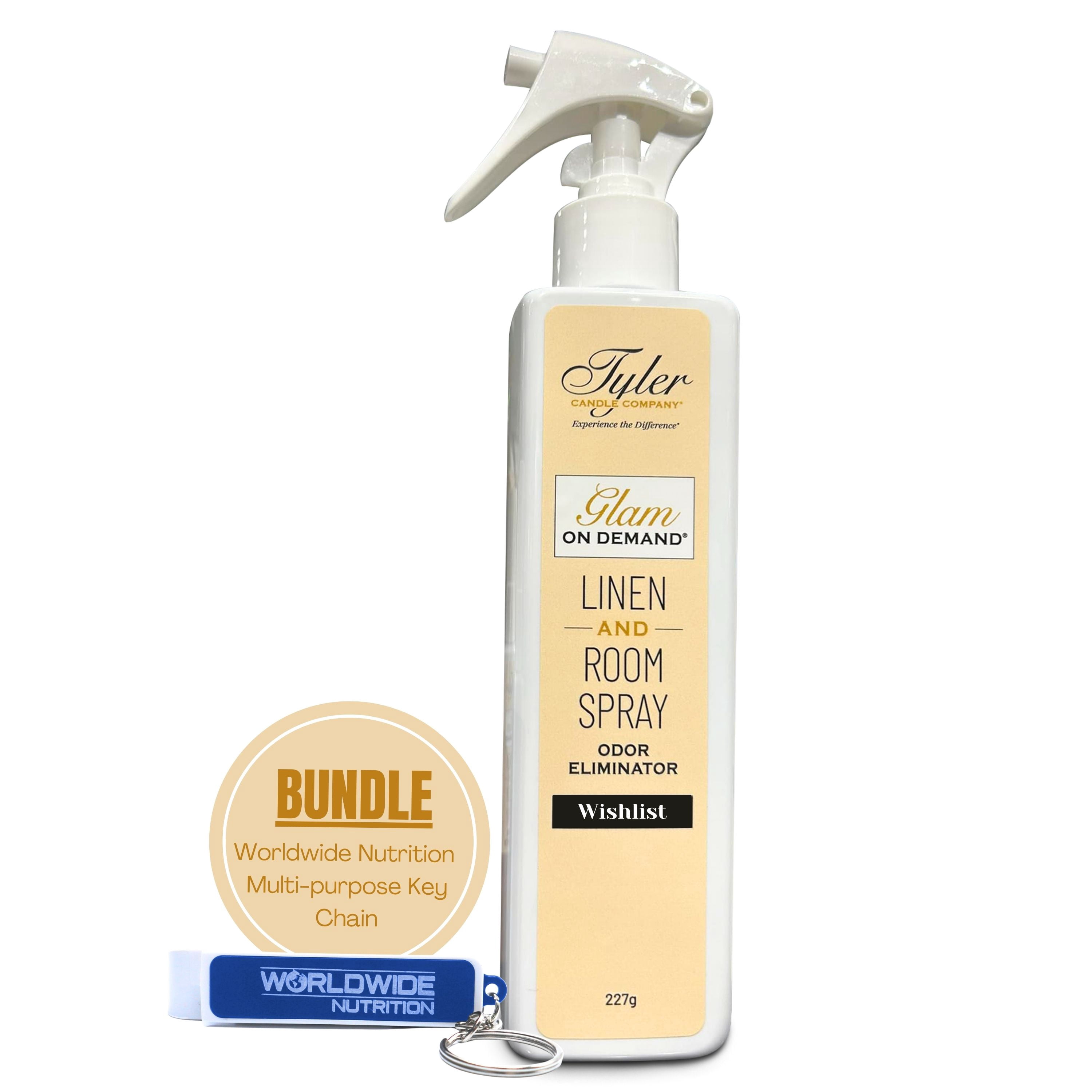 Tyler Candle Company Wishlist Glam On Demand, 8oz - Linen and Room ...