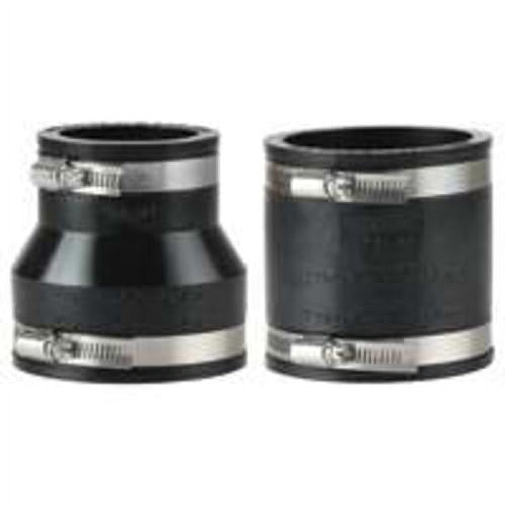 Worldwide Sourcing FC56-44 Flexible Coupling, 4", PVC - Walmart.com