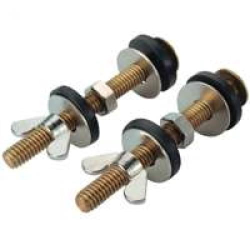 Worldwide Sourcing 192265 Brass Close Coupled Bolt Set - Walmart.com