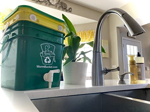 Worm Bucket Indoor Composting Kit for Making Worm Castings and Worm Tea ...