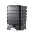 Worm Composter 50L, 5-Tray Worm Farm Kit for Indoor/Outdoor ...