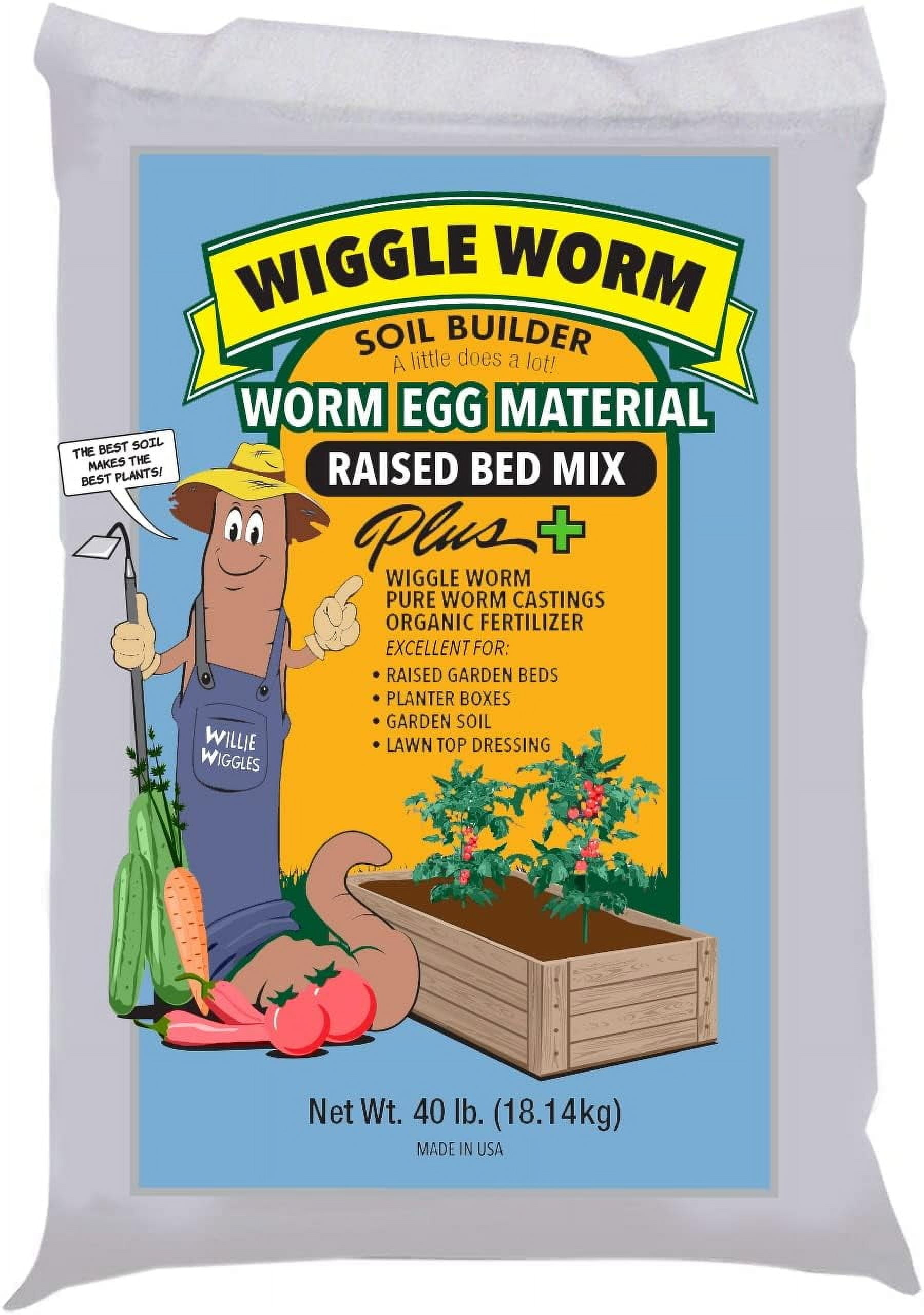 Worm Egg Material Mixed with Odor Free Pure Worm Castings - All Organic ...
