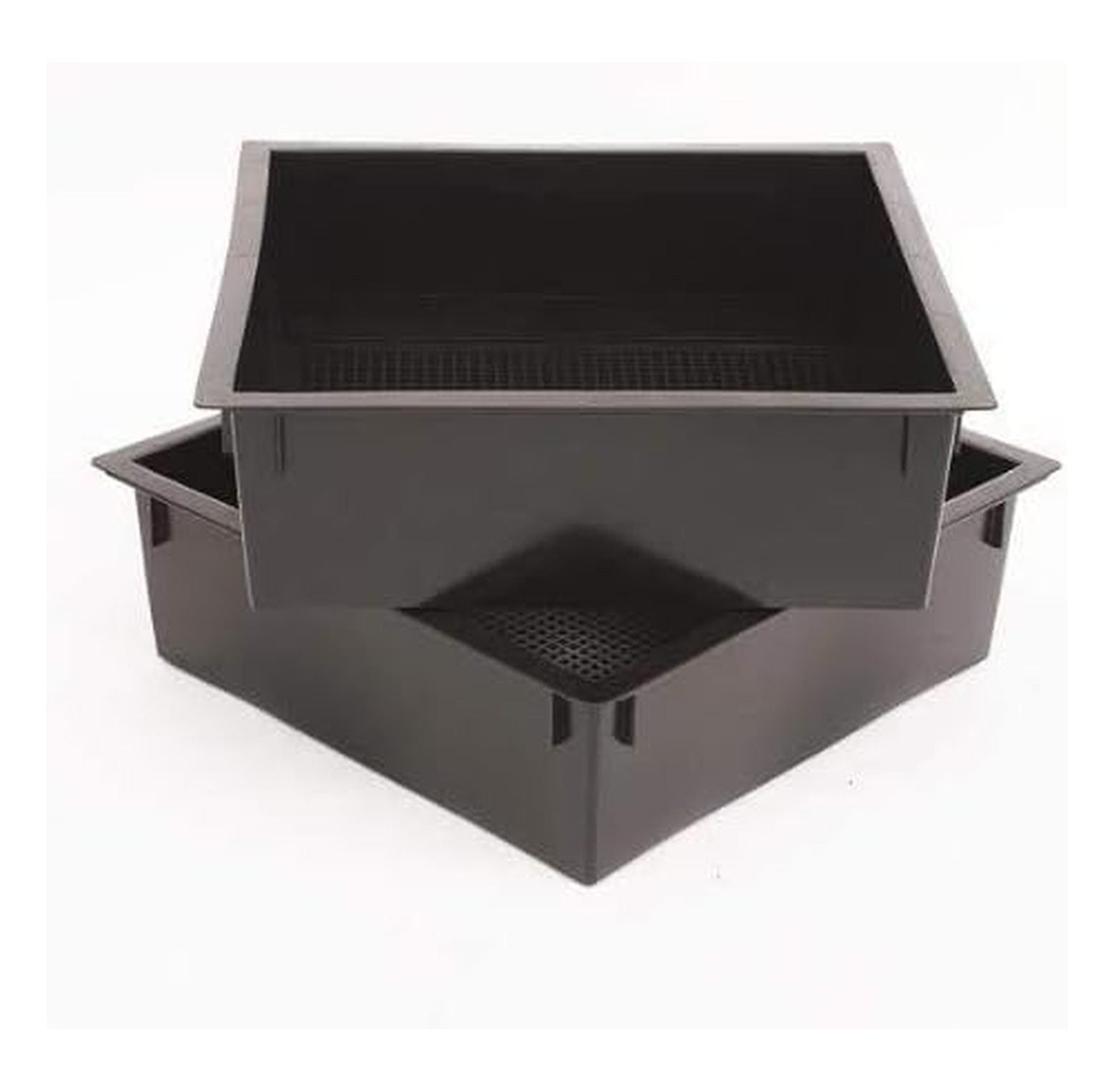 Worm Farm Trays - 2 Pack Stacking Replacement Trays for Worm Composting ...