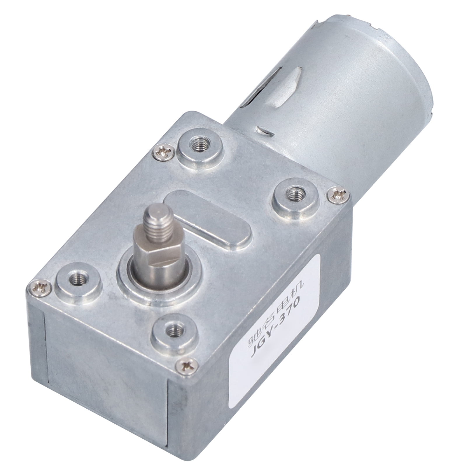 Worm Gear Motor Turbo Geared Full Metal Self Locking Reduction Gearbox ...
