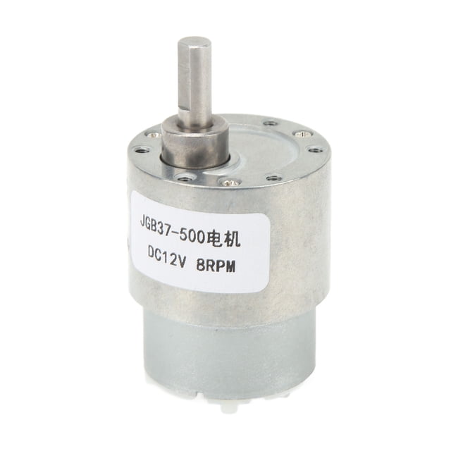 Worm Geared Motor 8RPM JGB37 500 Reversible Self Locking DC Reduction ...