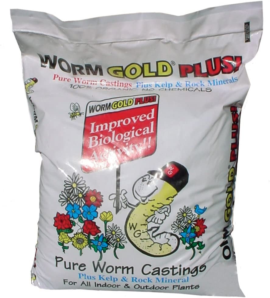 Worm Gold Plus 8010 Pure Worm Castings, 8-Quart - Walmart.com