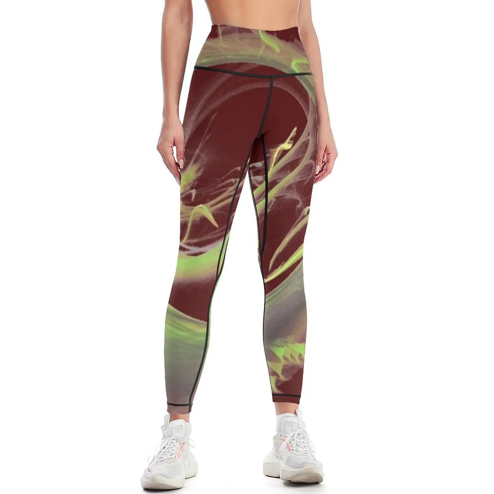 Worm Hole Leggings woman gym Women's trousers Womens Leggings - Walmart.com
