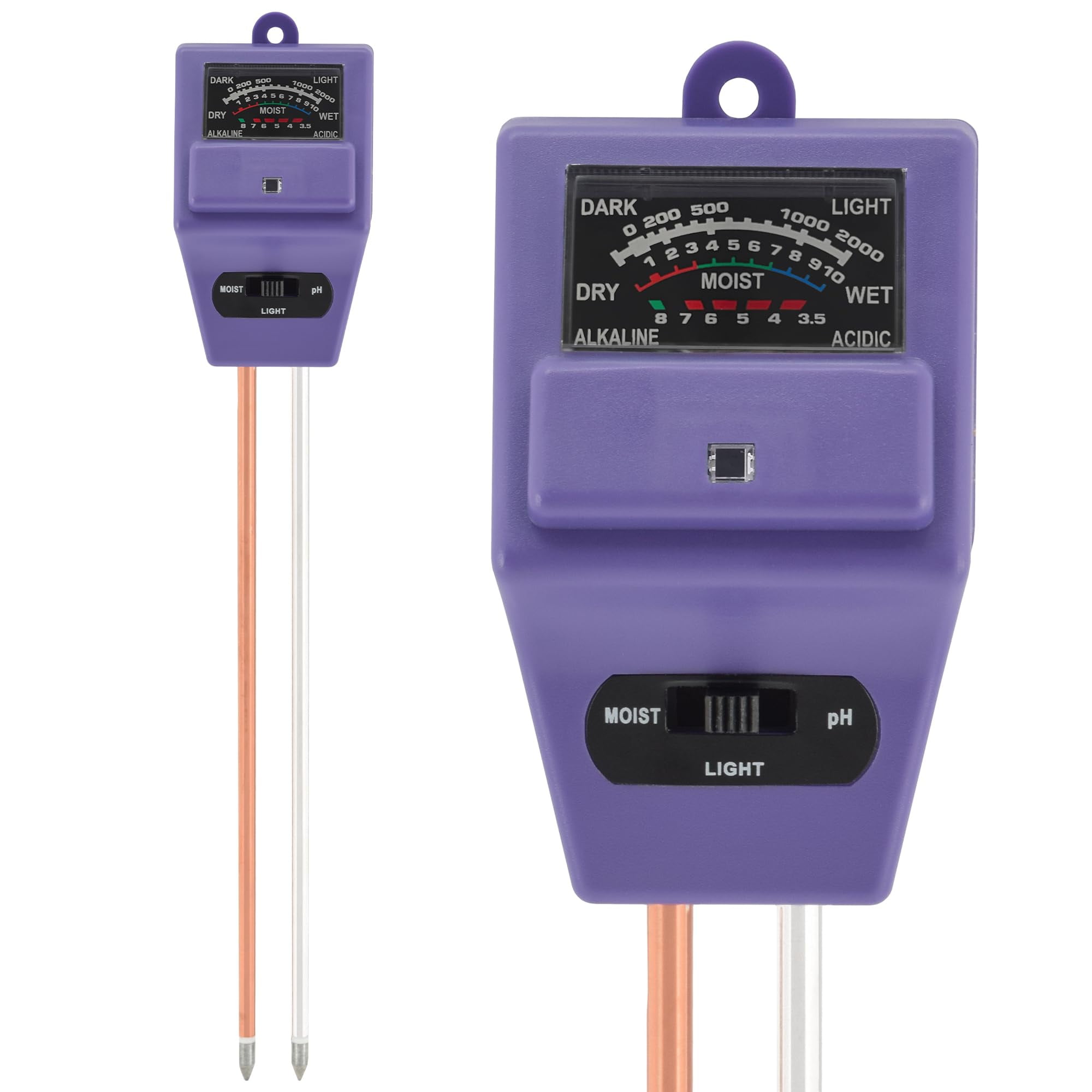 Worm Nerd WN39 Compost Bin and Garden Soil 3-in-1 Meter for Measuring ...