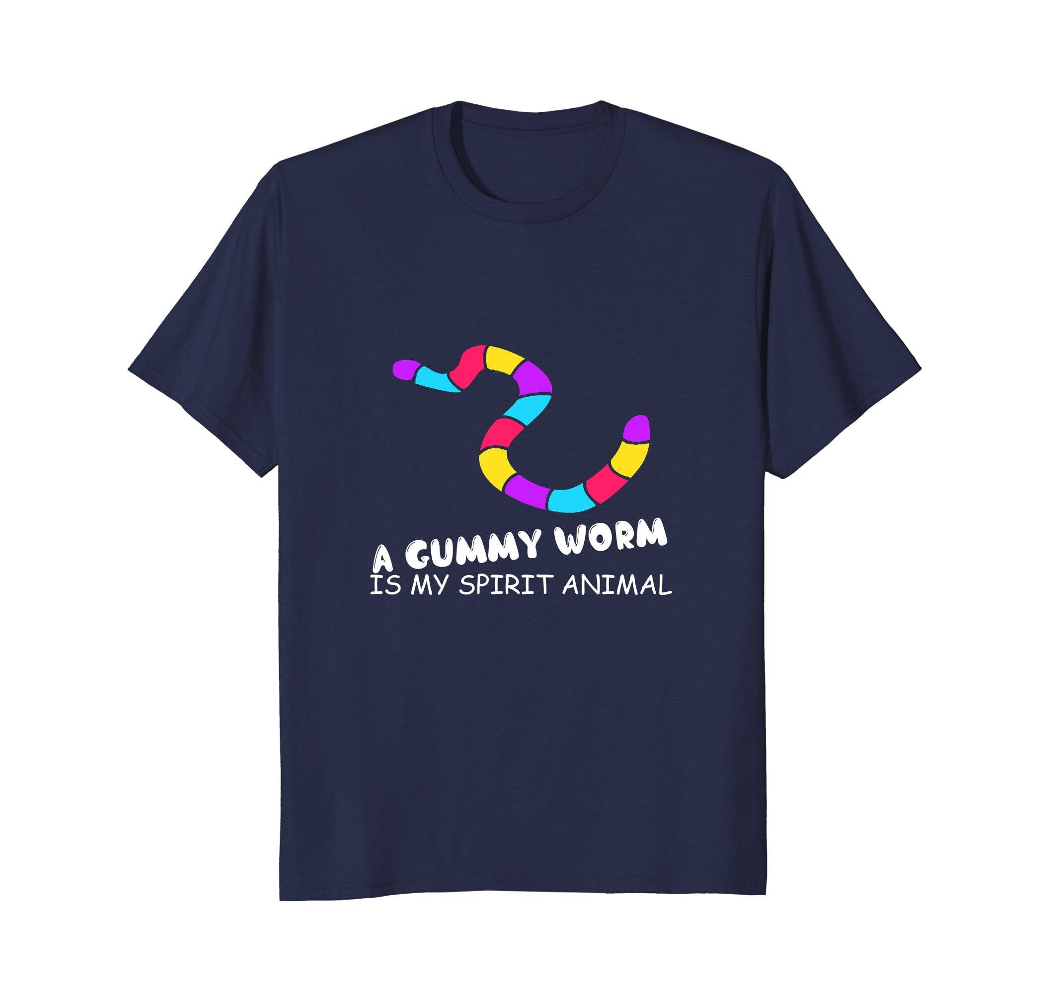 Funny Gummy Worm T-Shirt for Animal Lovers and Gift Seekers - Walmart.com