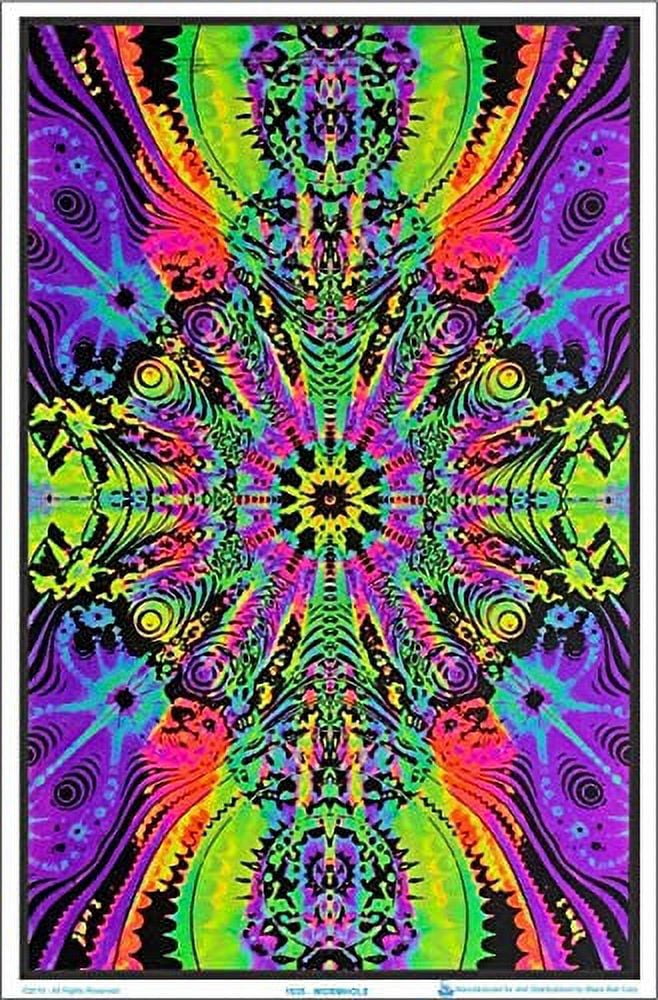 Wormhole Laminated Blacklight Poster - 23.5" x 35.5" - Walmart.com