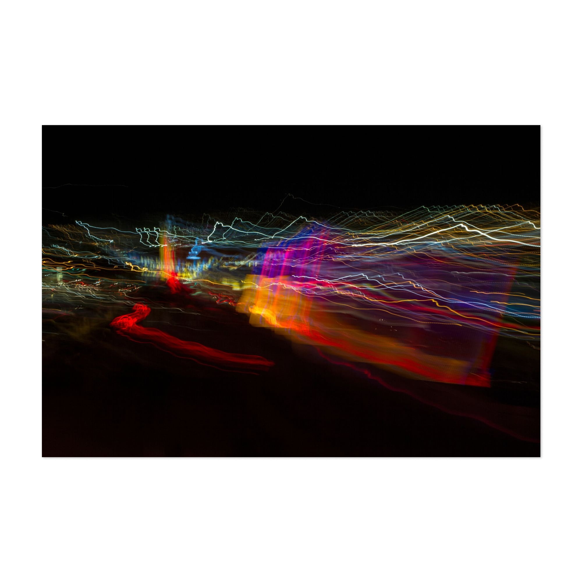 Through The Wormhole - Las Vegas Nevada Photography Abstract Nightlife ...