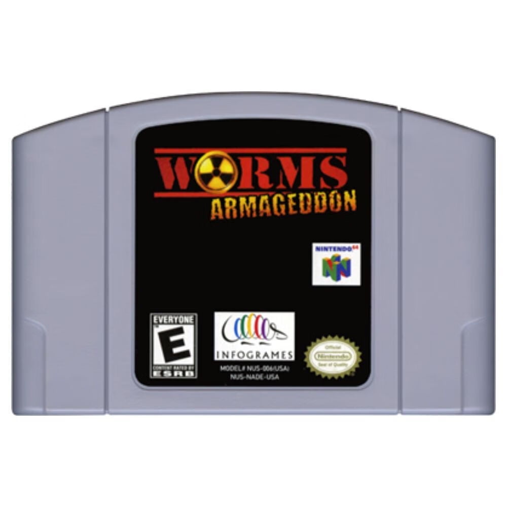 Worms Armageddon N64 Game,US Version - Walmart.com