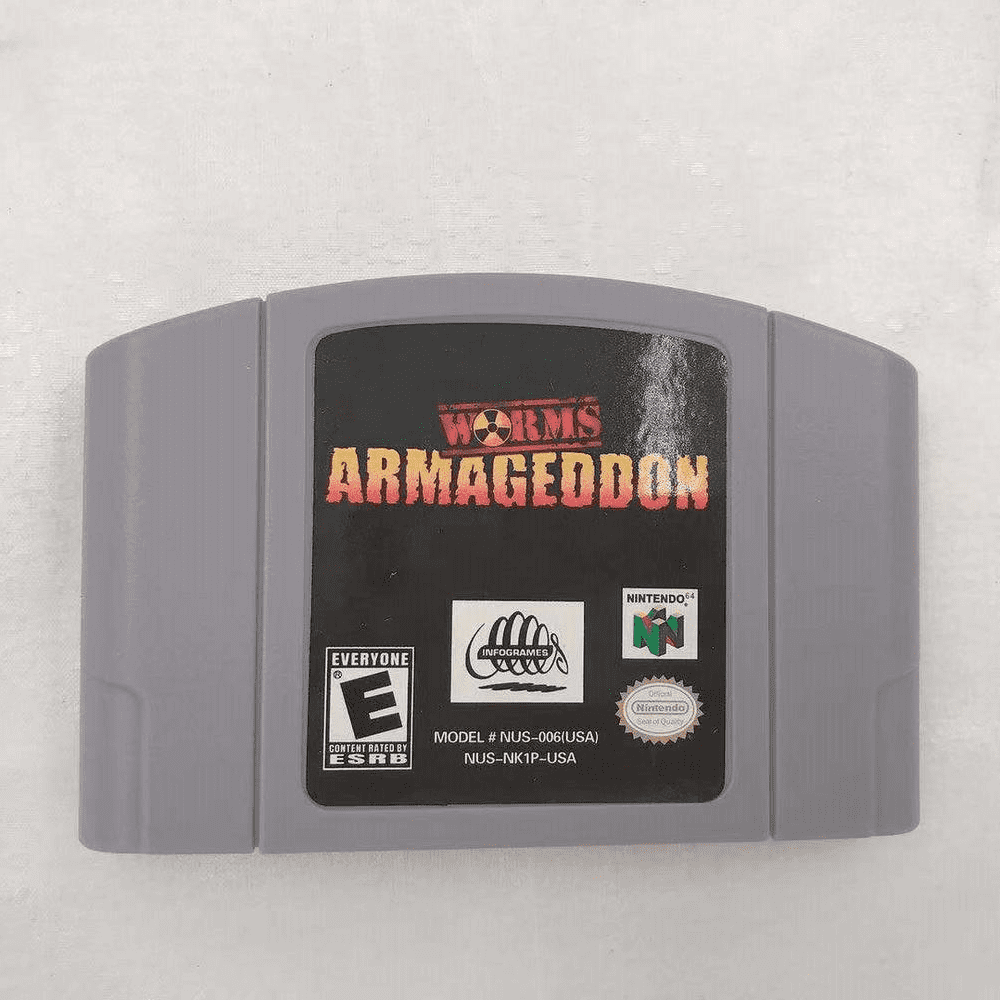 Worms Armageddon N64 Game(US Version) - Walmart.com