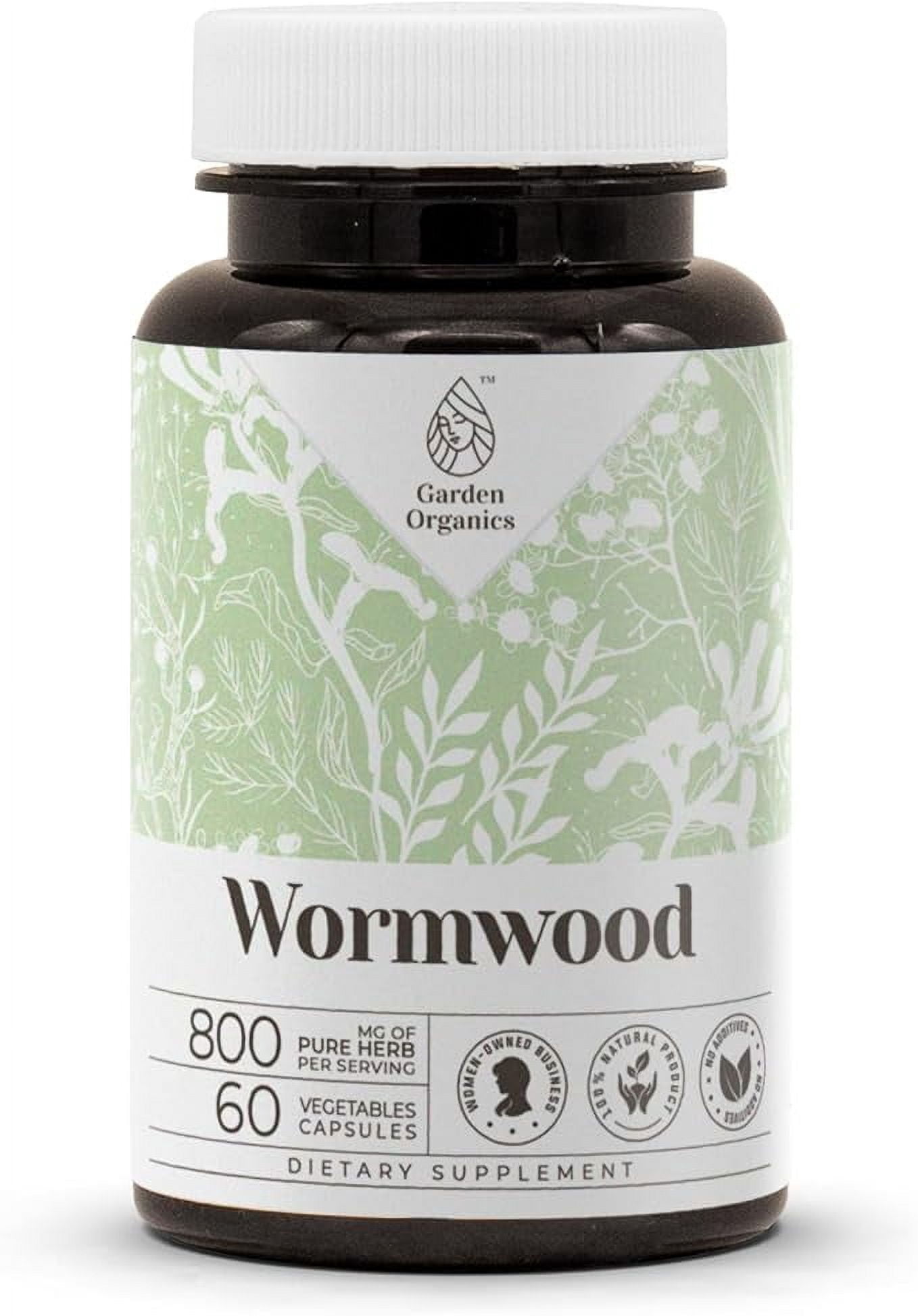 Wormwood 60 Capsules | High-Potency Capsules, Herbal Dietary ...