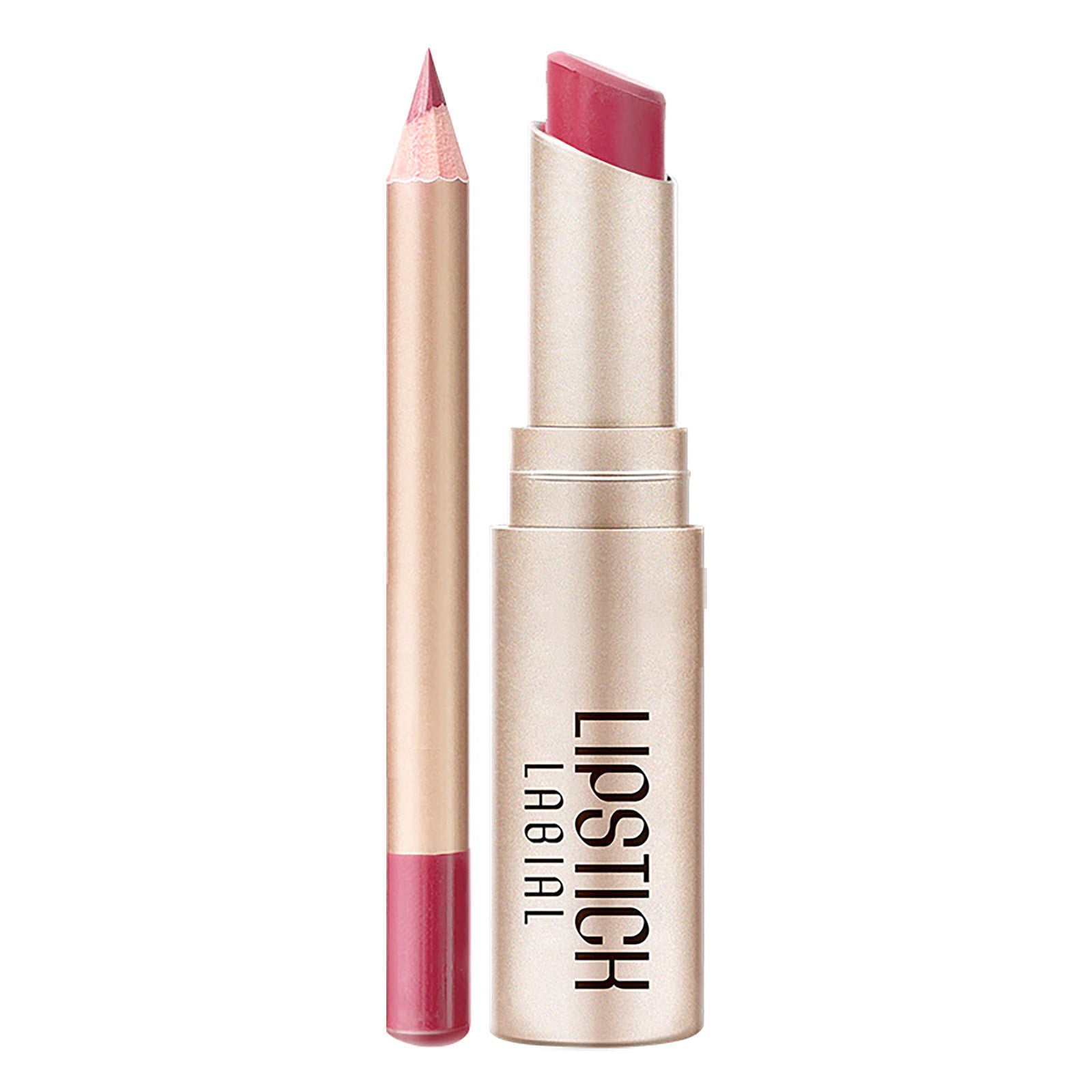 Worpbope 2Pcs Matte Liquid Lipstick + Lip Liner Pens Set, Lipstick ...