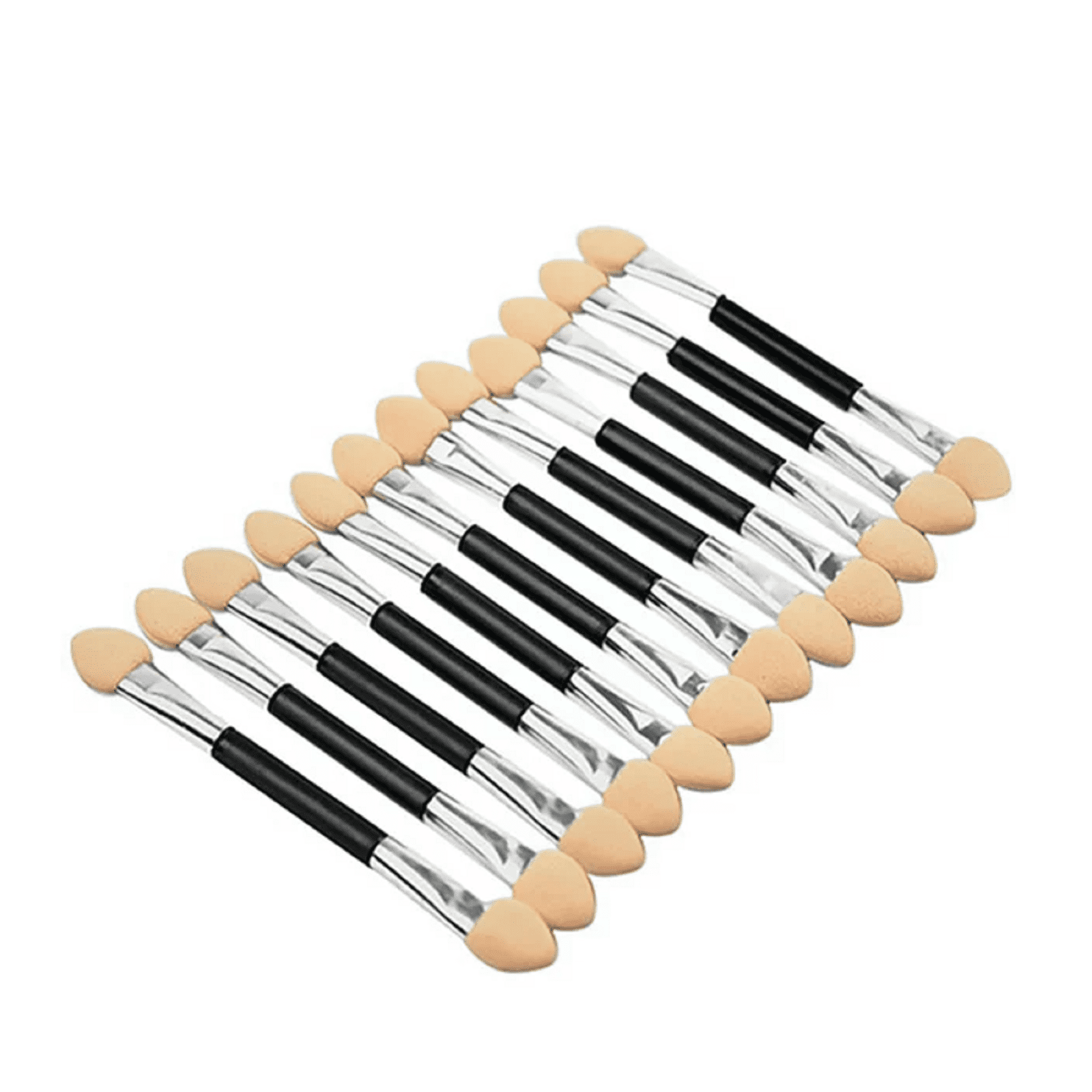 Worpbope Eyeshadow Applicators Eyeshadow Brush Sponge Applicator 12Pcs ...