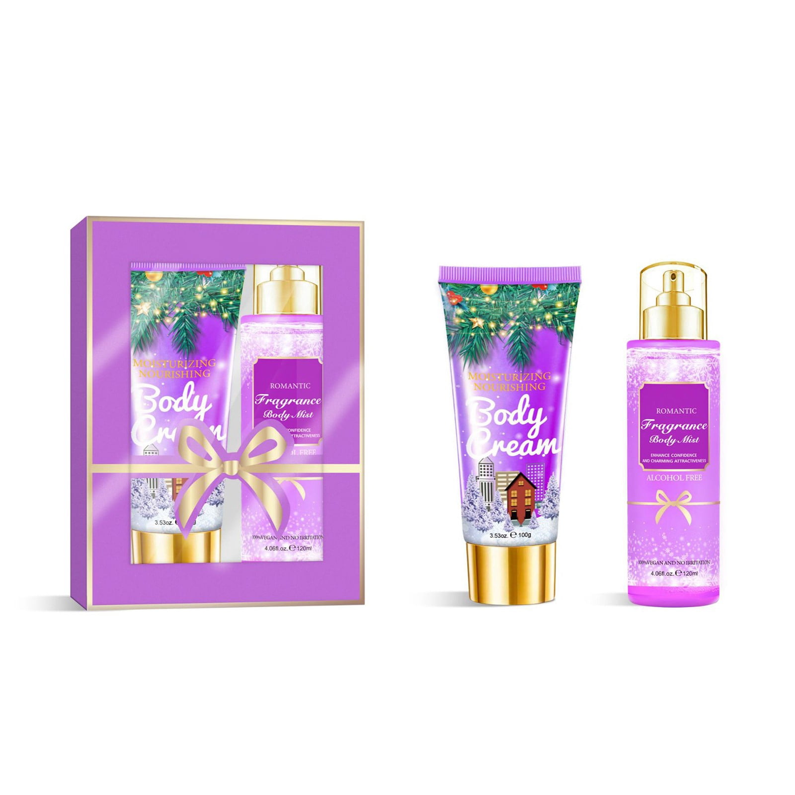 Worpbope Fragrance Body Care Sweet Body Lotion Set Spray & Body Lotion ...