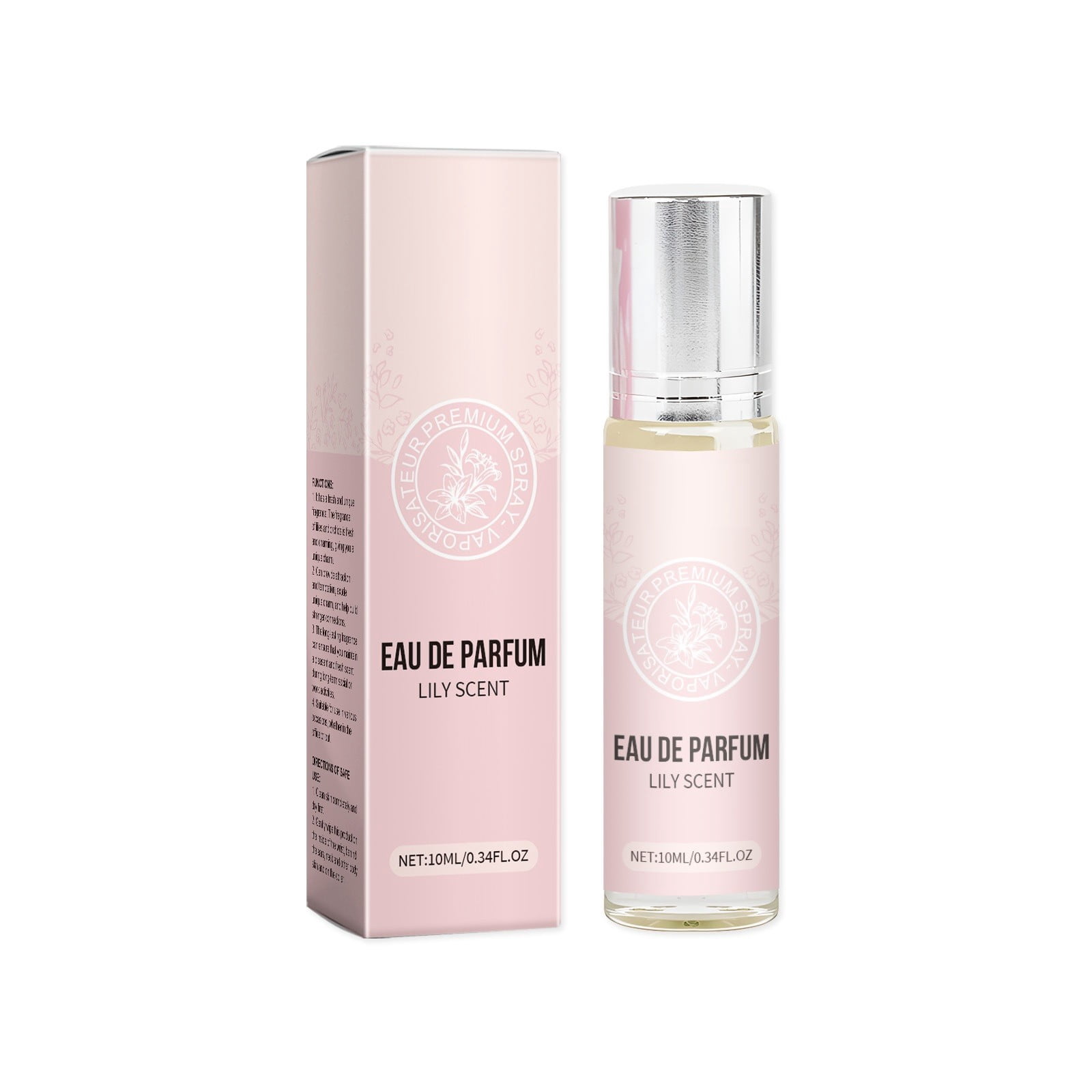 Worpbope Fragrance "Enchanting Lily Scent: Portable Perfume Rollerball ...