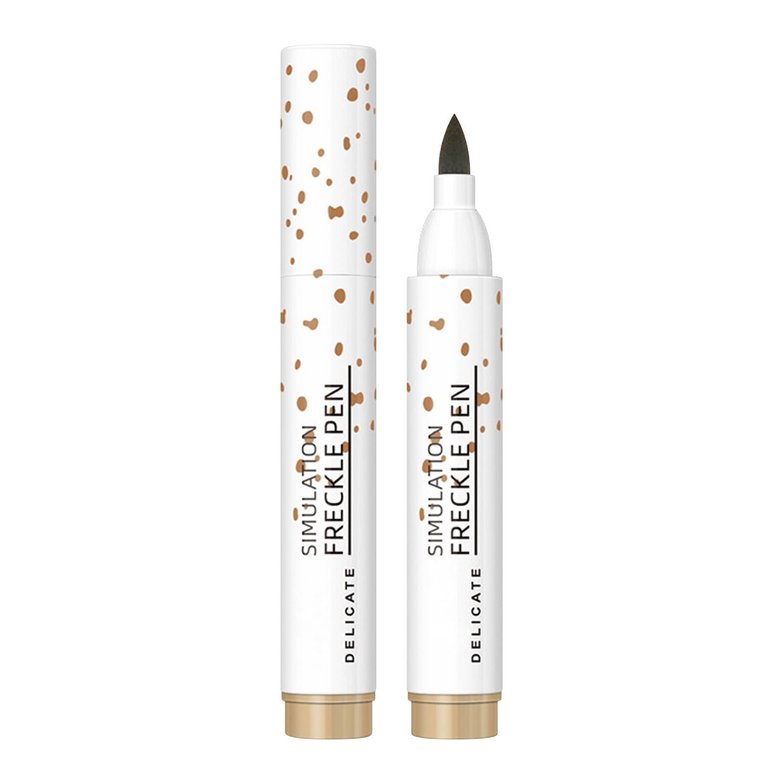 Worpbope Freckle Pen Natural Lifelike Freckle Makeup Pen Freckle Color ...