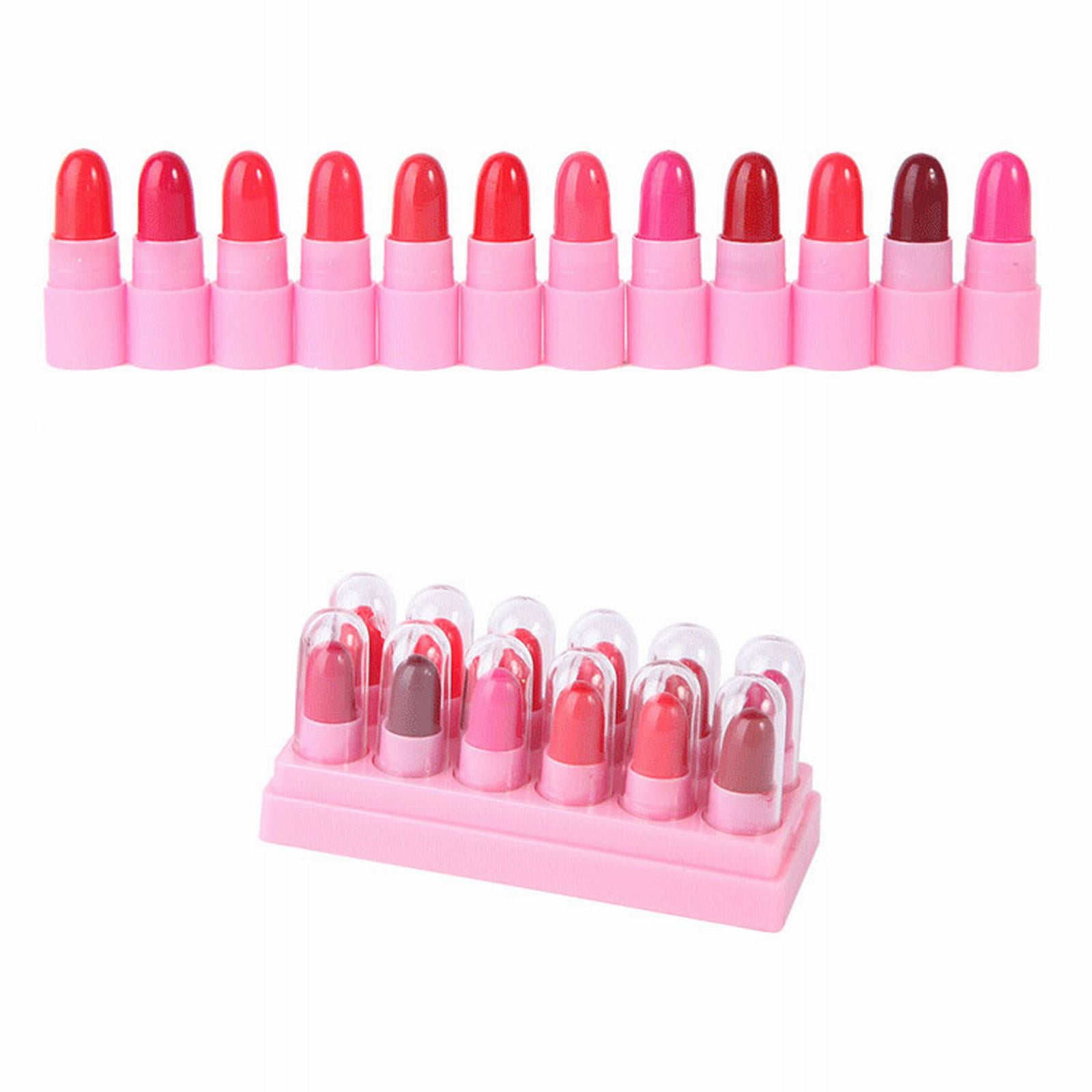 Worpbope Lipstick Cosmetic Vegan Lipgloss Kits Long Lasting ...