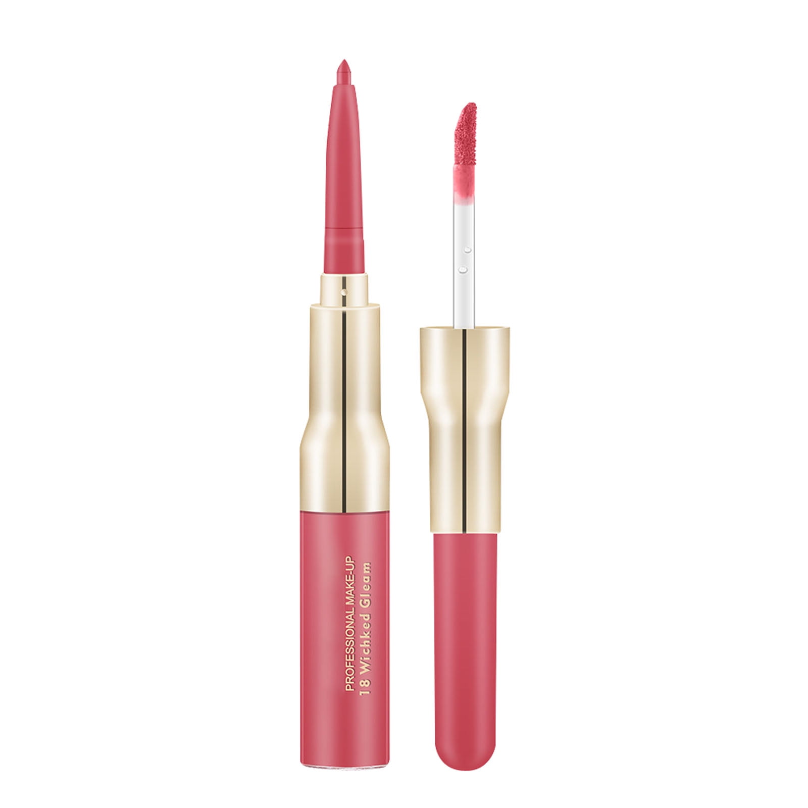Worpbope Lipstick Double Ended Lipstick Lip Liner Lipstick, Velvet Long ...