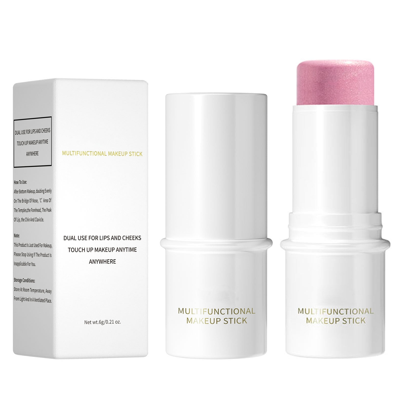 Worpbope Soft Cream Blush Makeup, Liquid Blush for Cheeks, 3D Multi ...