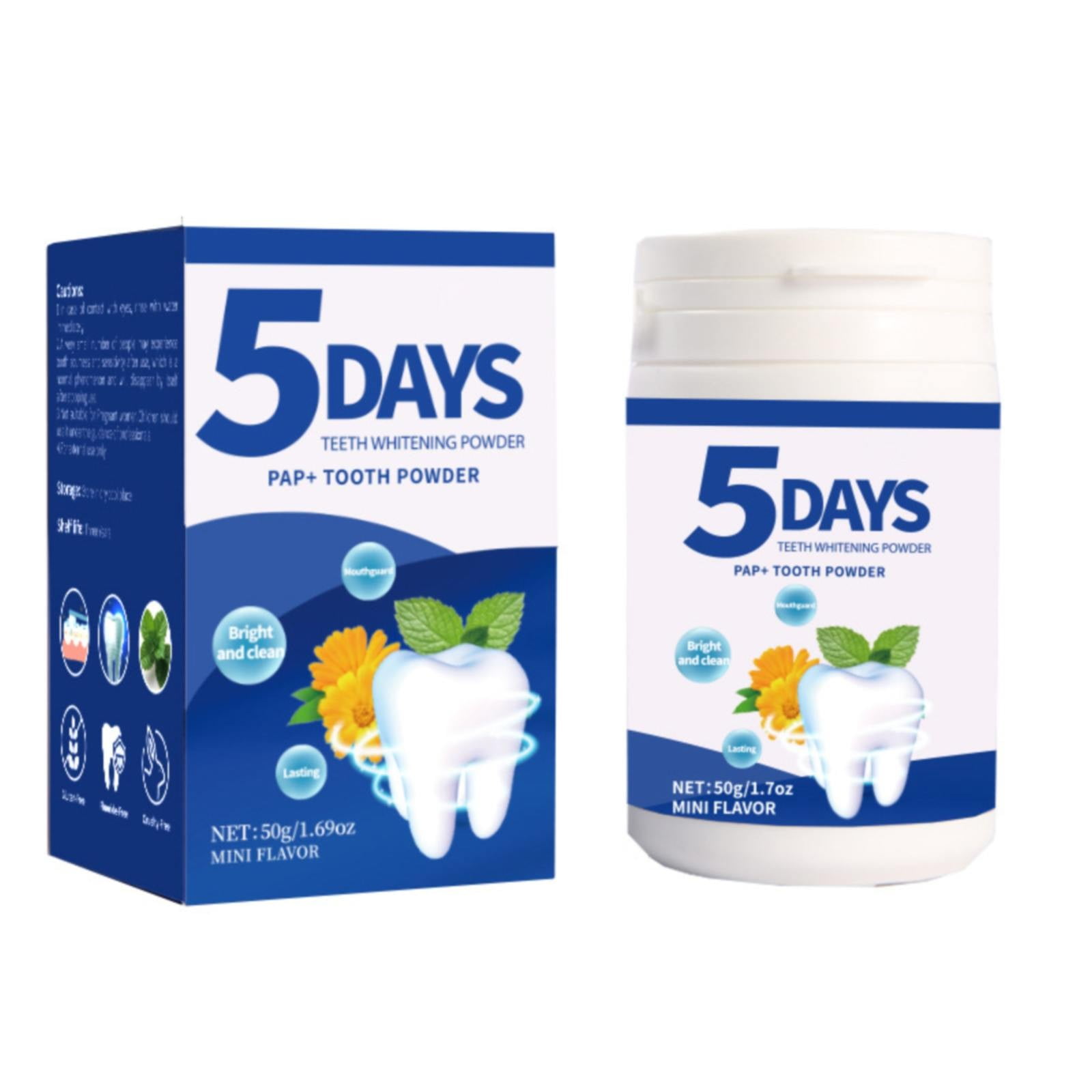 Worpbope Tooth Care Teeth Powder 5 Days Tooth Powder Tooth Cleaning ...