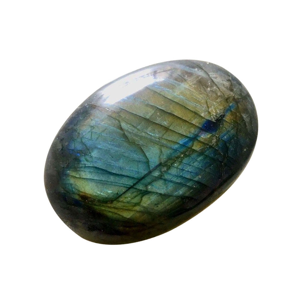 Worry Stone Blue Moonstone Crystal Natural Ornament Chips - Walmart.com