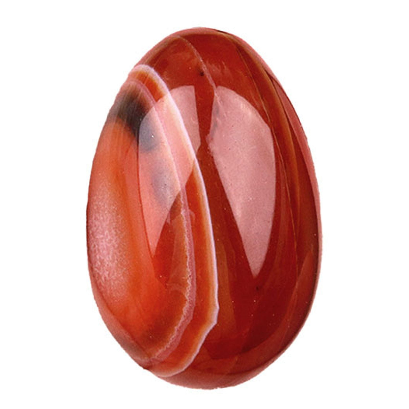 Worry Stones Egg Rock Crystal Gemstone Polished Mineral Rock Egg Stones ...