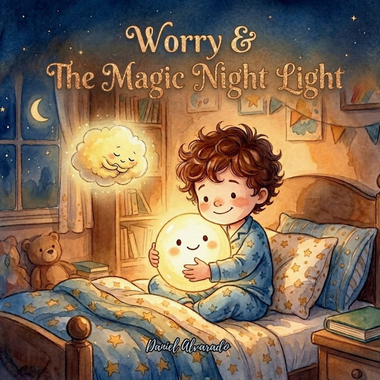 Worry & The Magic Night Light: A Comforting Bedtime Story to Help Kids ...