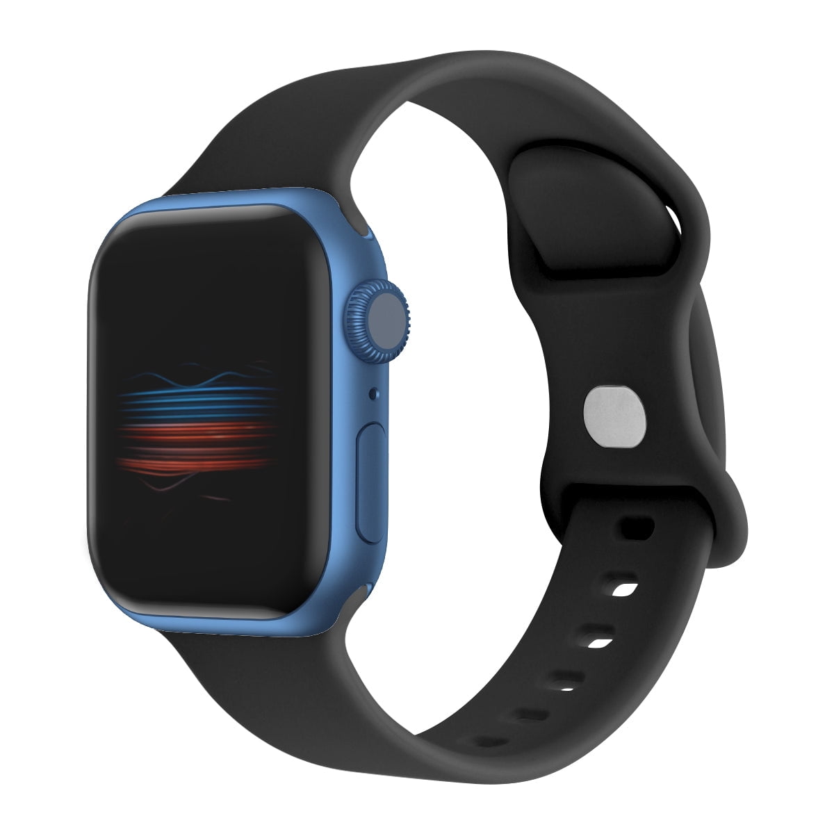 Worryfree Gadgets Silicone Bands Compatible with Apple Watch Band 42/44 ...